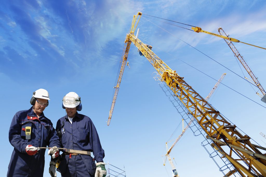 building workers and cranes | Stumble Forward